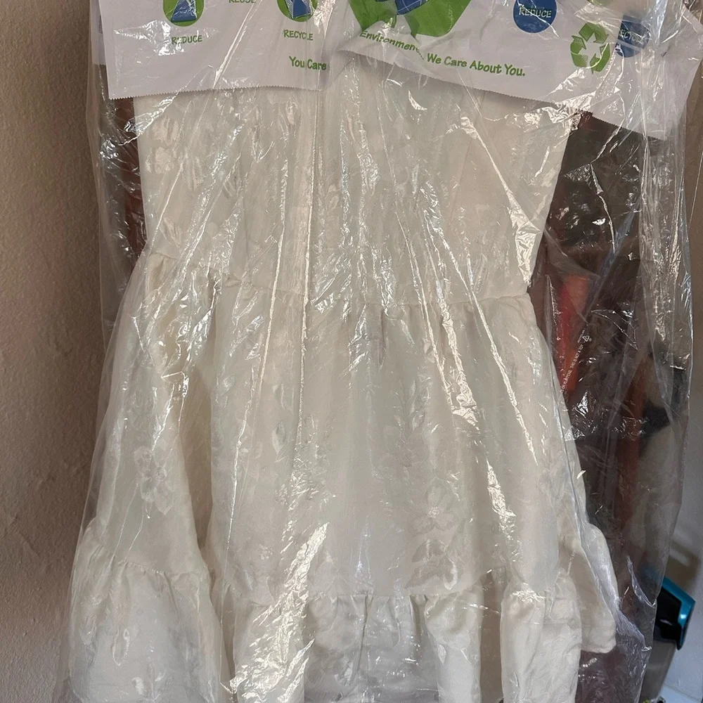 V. Chapman | Dresses | V Chapman White Corset Mini Dress | Poshmark